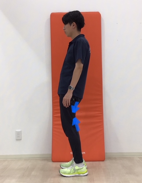 もも裏、臀部短縮